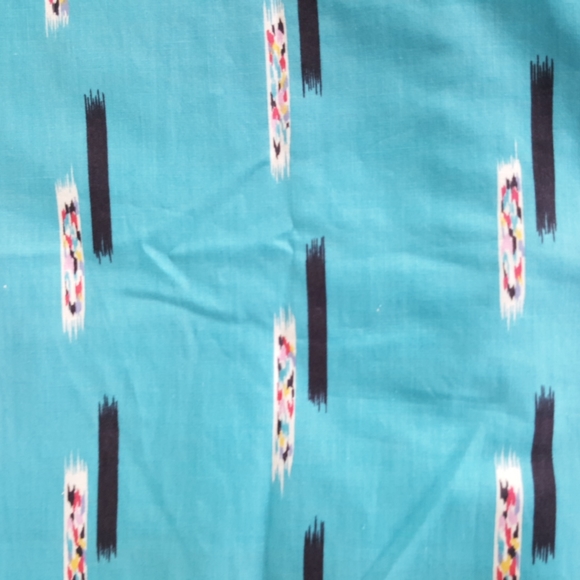 Skinner Couture | Office | Cotton Fabric Turquoise Navajo Style 98s ...